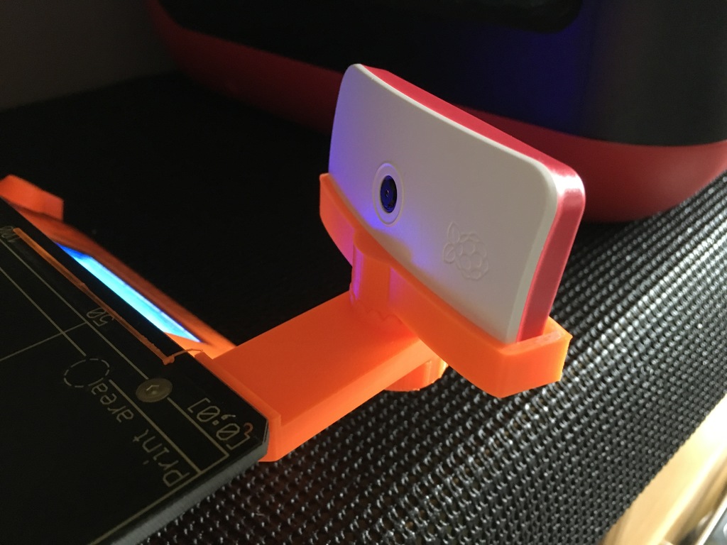 Prusa i3 Mk2 Camera Mount for Pi Zero W by Aero3D | Download free STL ...