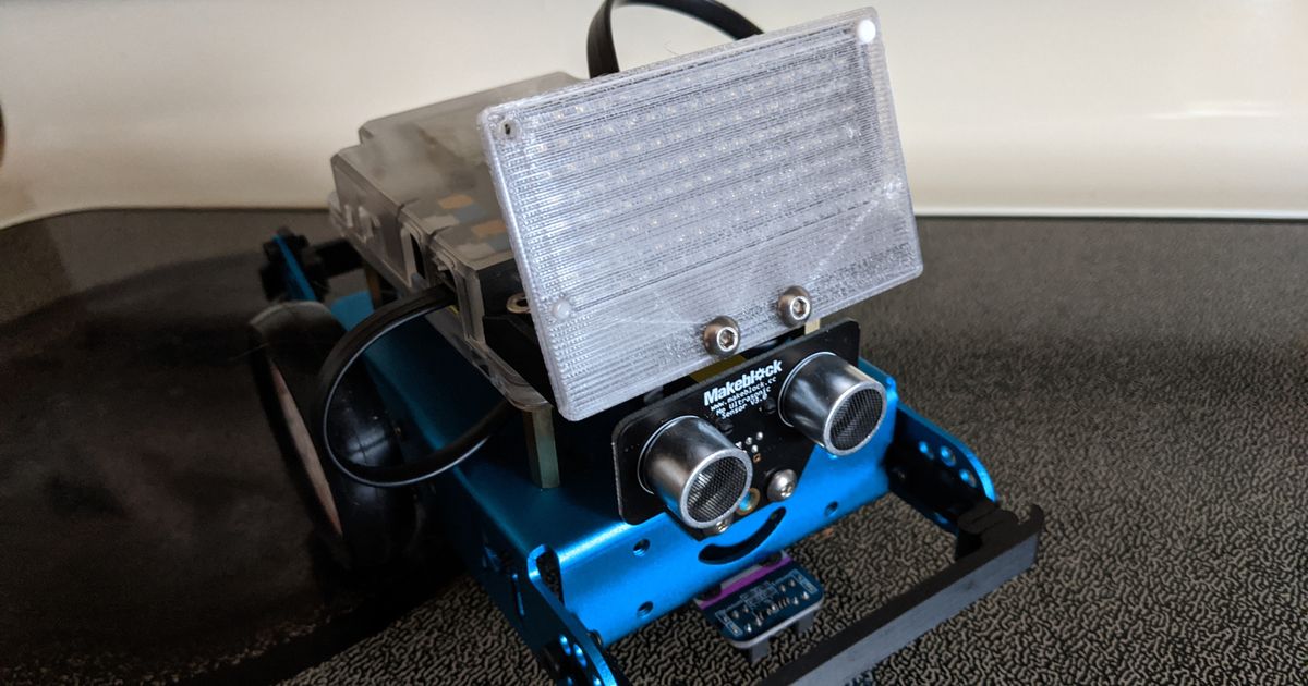 mbot mblock LCD cover by AXG68K | Download free STL model | Printables.com