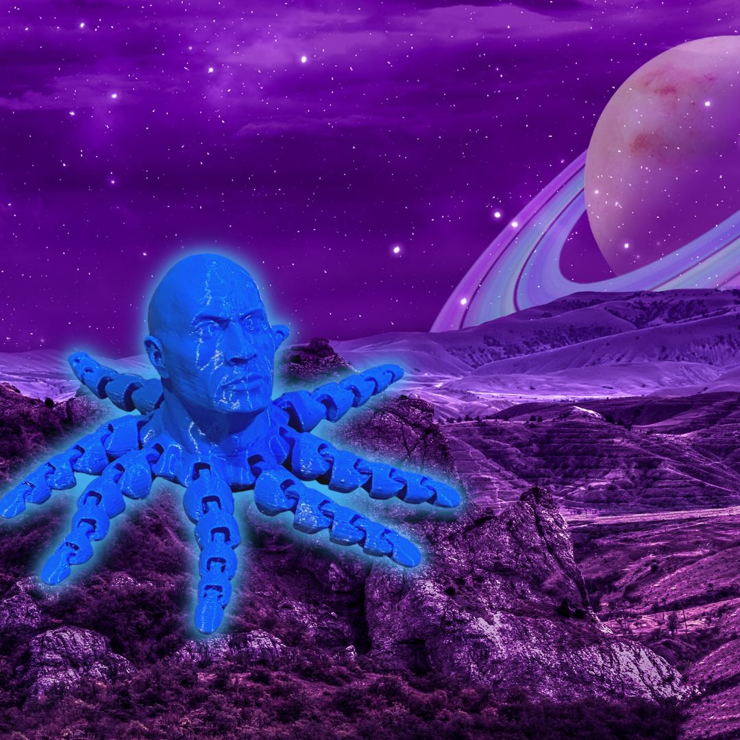 The Rocktopus (Dwayne "The Rock" Johnson) by Thinkable | Download free ...