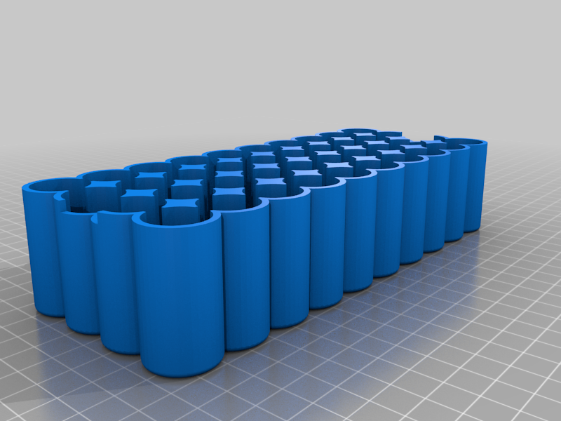 18650 Box (40 cells) by Rhorin | Download free STL model | Printables.com