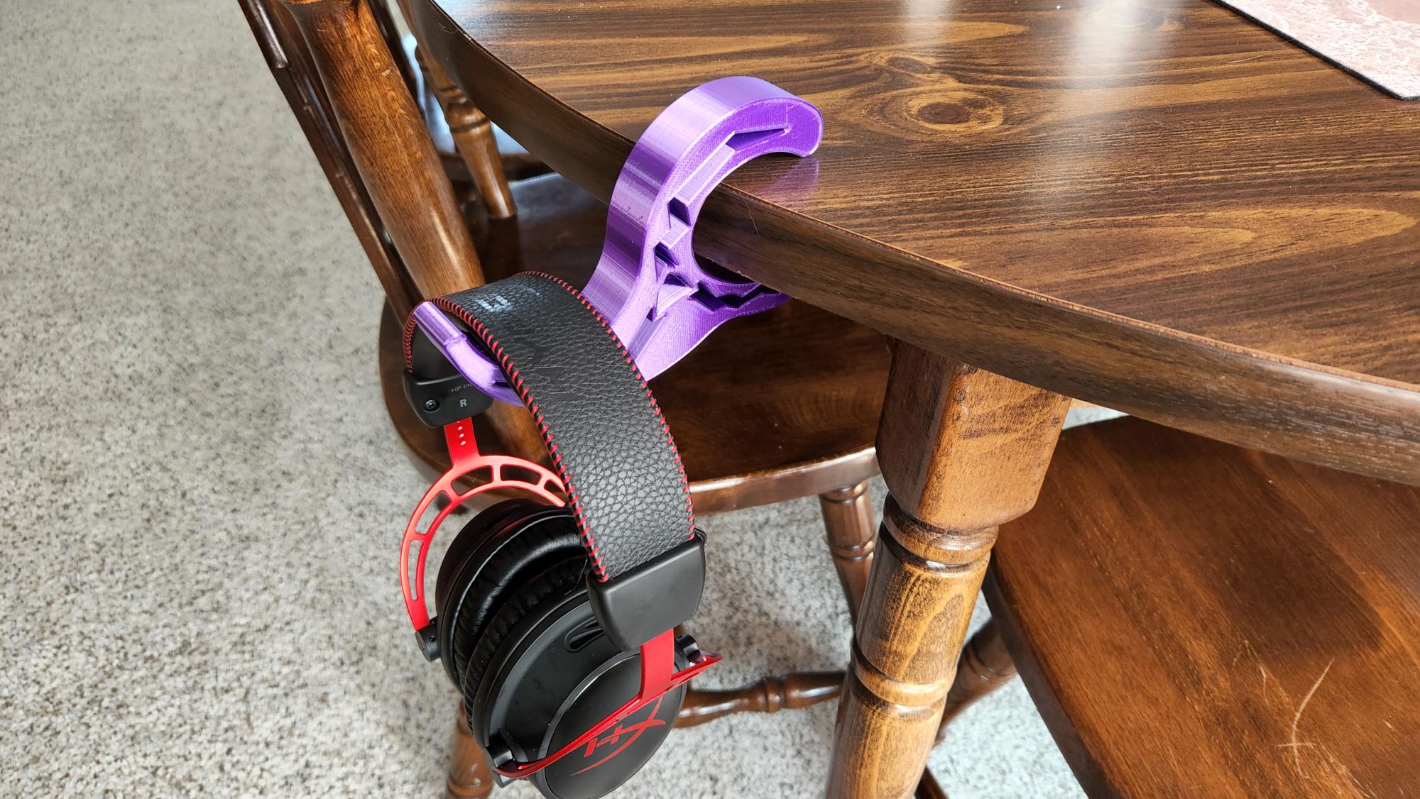 Desk Mount Hook by PrintMcGee | Download free STL model | Printables.com