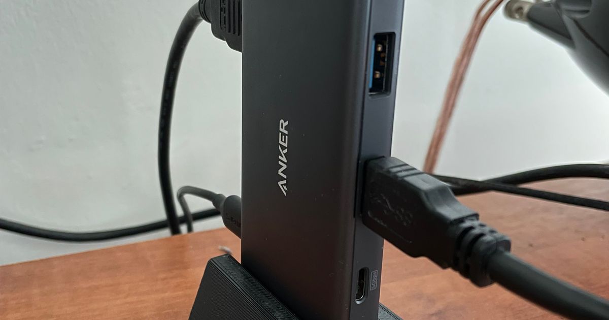 Anker 7in1 dock stand by Colin Hickey | Download free STL model ...