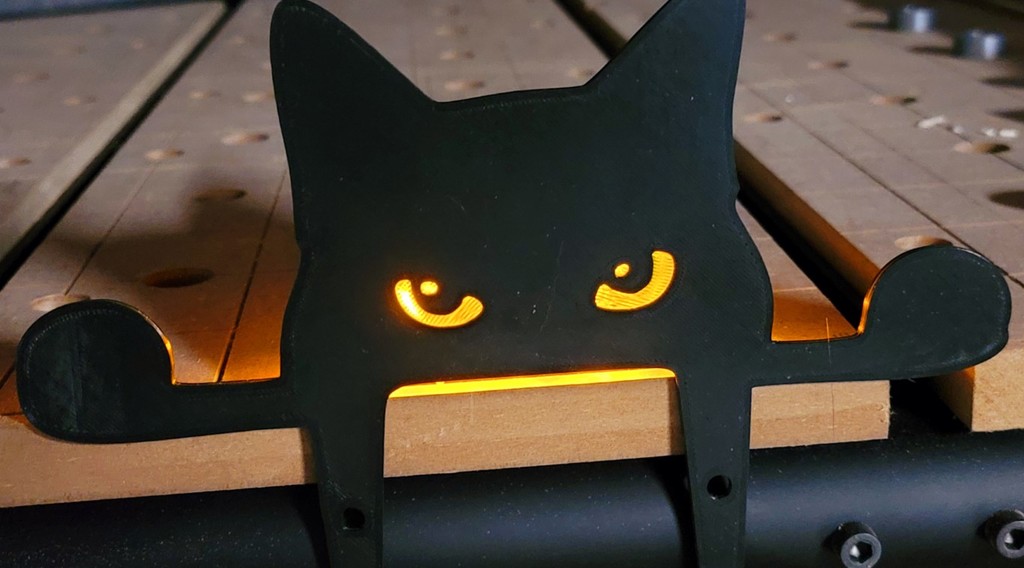 Cat Guard With Glowing Eyes by Bob D. | Download free STL model ...