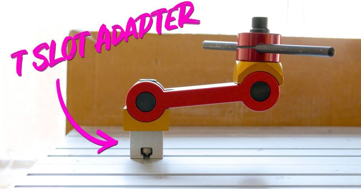 T Slot Adapter by Paul @ This Designed That | Download free STL model ...