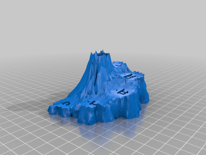 Mount Doom Stronghold Organic by CMprinting | Download free STL model ...