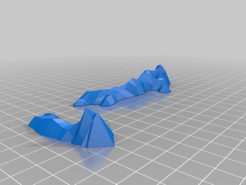 Mordor Mountains by CMprinting | Download free STL model | Printables.com