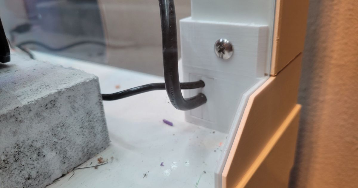 Lack Enclosure Multi-Cable Bushing by Shabubu | Download free STL model ...