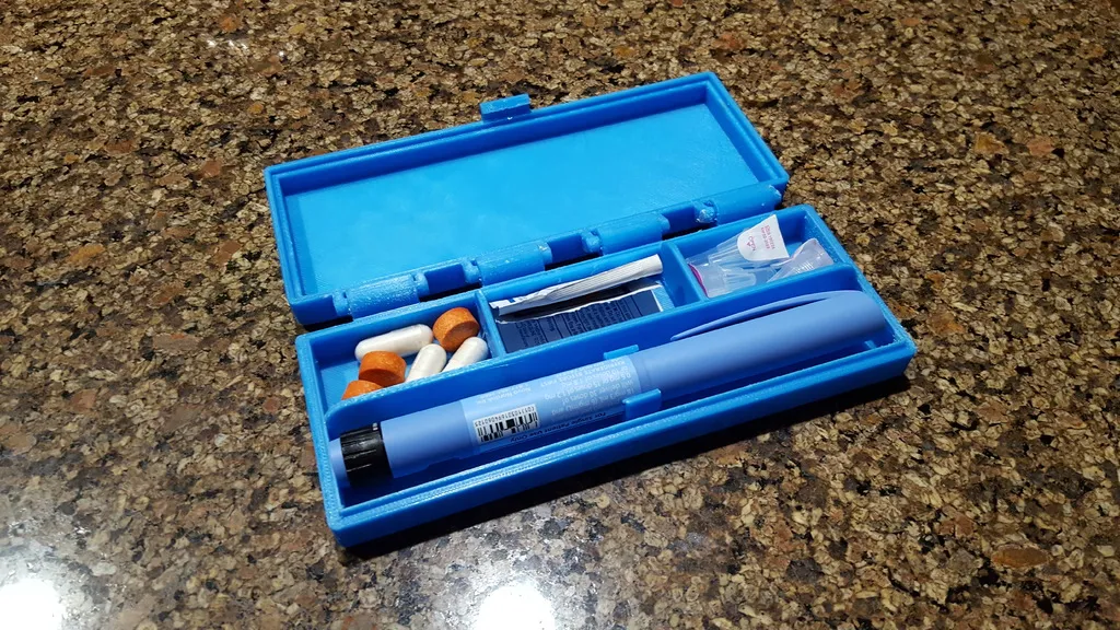 Injection Pen Carrying Case by pilotdude | Download free STL model ...