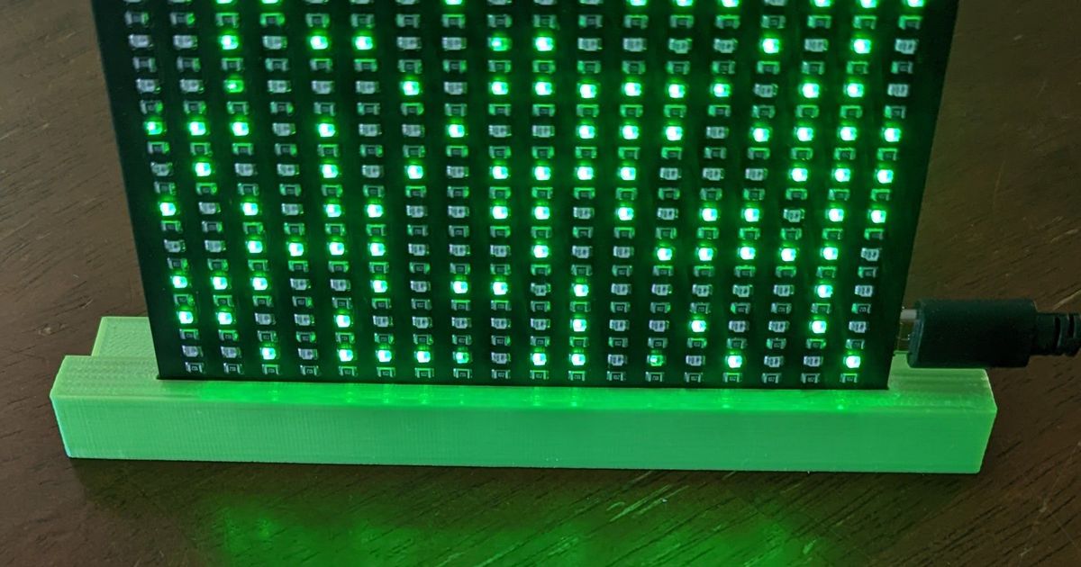 Stand for flashything circuit board Mini Supercomputer random flashing LEDs from Etsy by layer ...