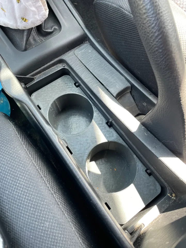 Toyota Corolla Cup Holder by ataylor Download free STL model Printables