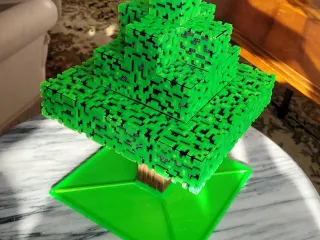 minecraft tree by masselkopp | Download free STL model | Printables.com