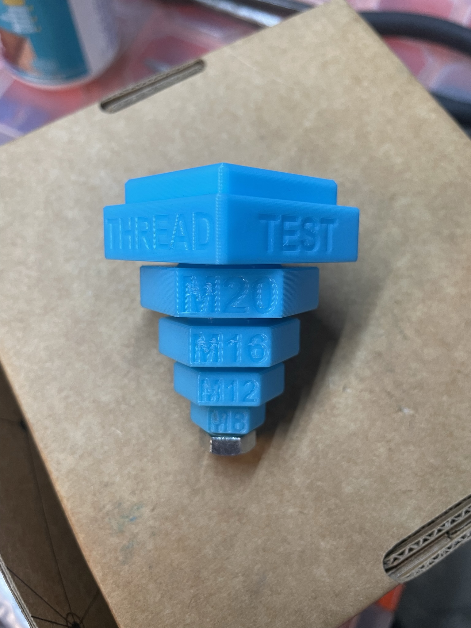 Threads tolerance test by foglie0p | Download free STL model ...