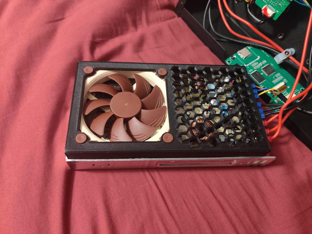 Anycubic Mega X PSU Custom Cover 92mm Quiet Fan by OGPattison ...