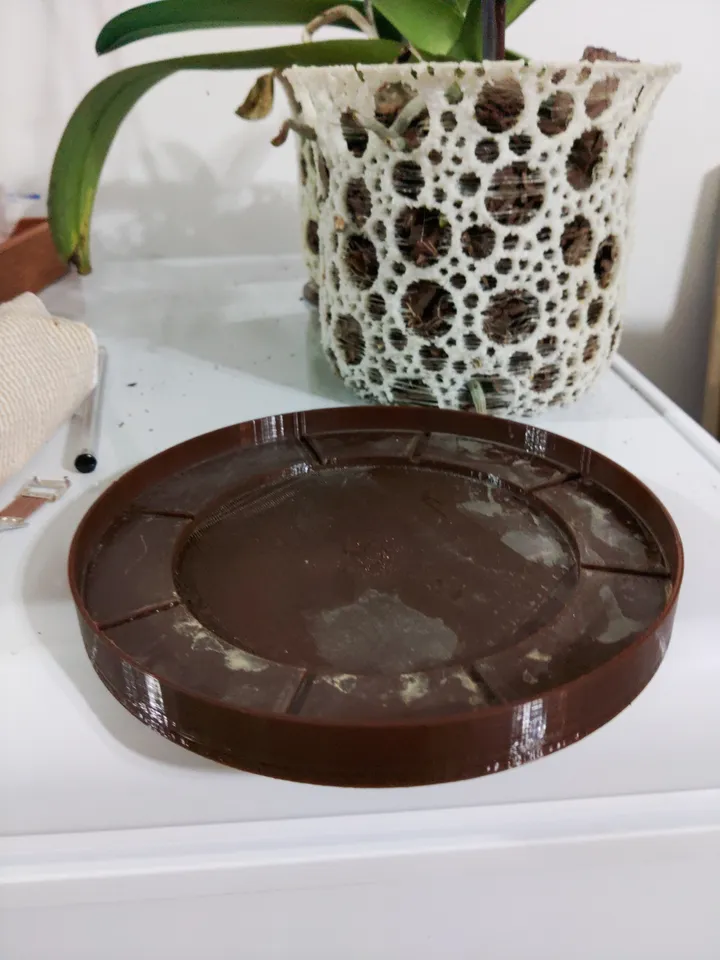 flower pot base by Charles | Download free STL model | Printables.com