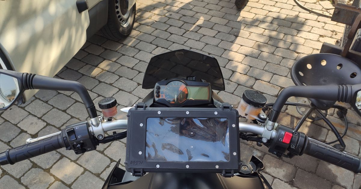 Motorcycle Smartphone and Wallet Box by meffken | Download free STL ...