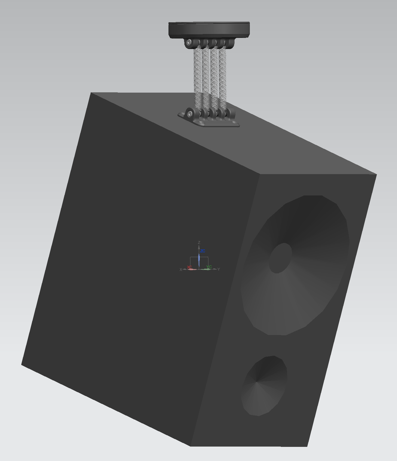 Speaker Suspension from Ceiling by OBA | Download free STL model ...