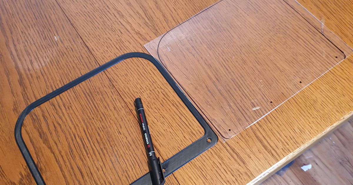 Prusa Face Shield Pattern by Micjed | Download free STL model ...