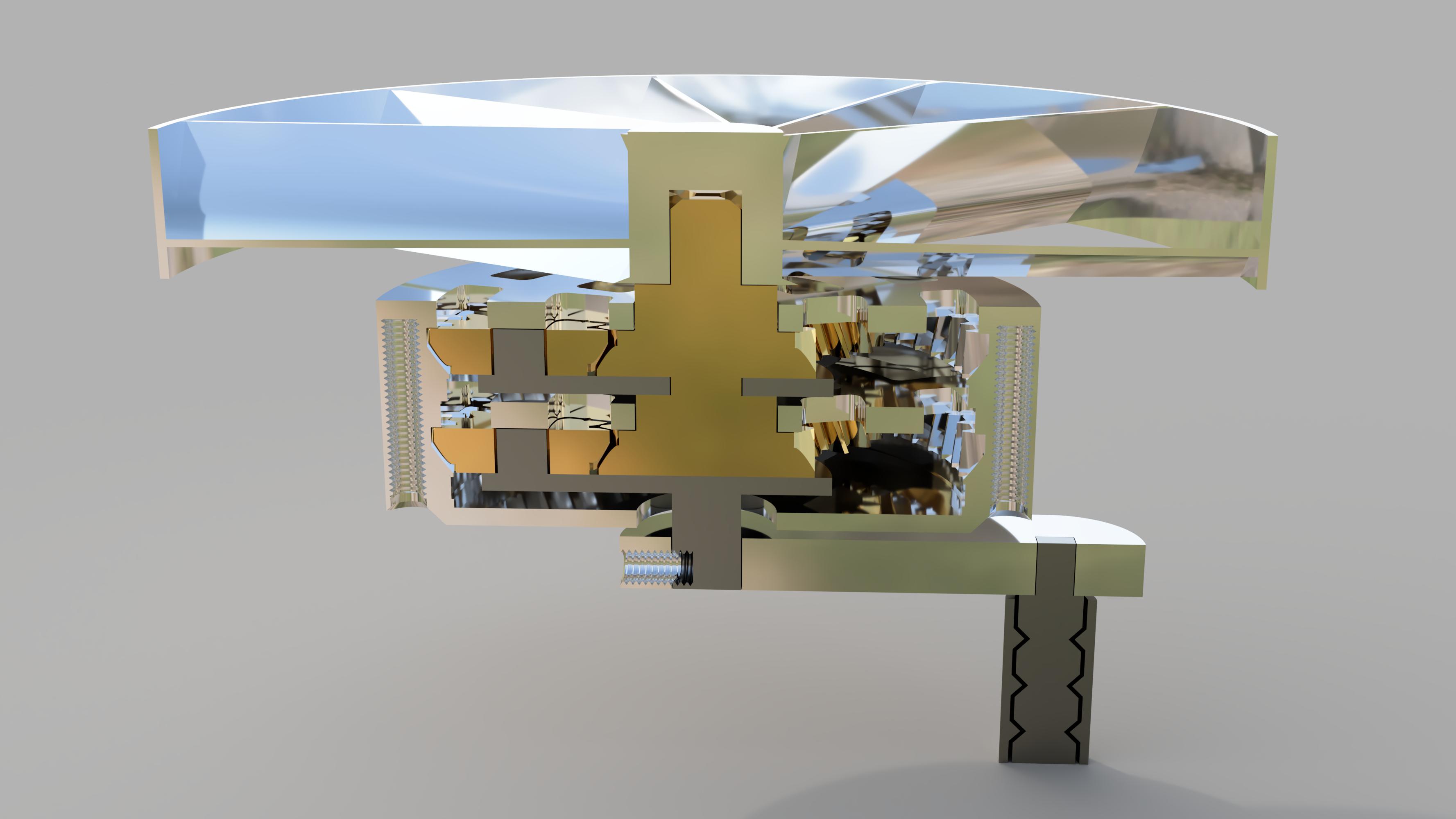 Fan with planetary gearbox by yw23 | Download free STL model ...