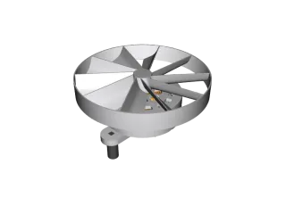 Fan with planetary gearbox by yw23 | Download free STL model ...
