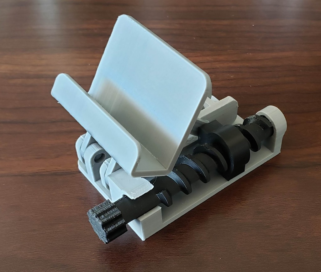 Screw Adjustable Phone Stand by amarten | Download free STL model ...