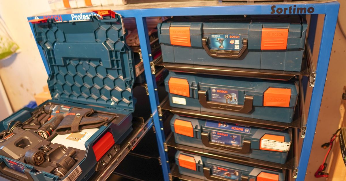 Sortimo L-BOXX Mount by n.leinad | Download free STL model | Printables.com