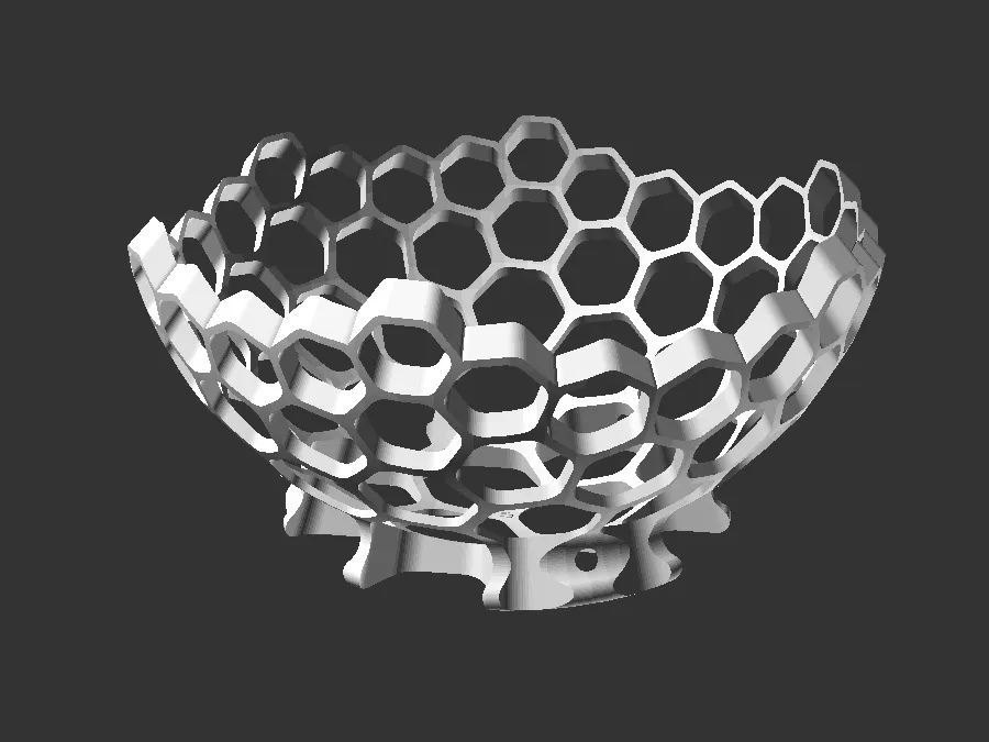 Hexagon Bowl by Jack | Download free STL model | Printables.com