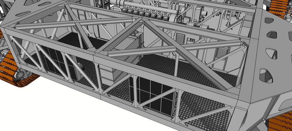 Apollo Crawler Structure End Detail by bglasford1 | Download free STL ...