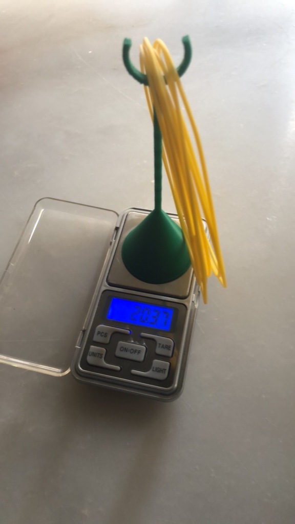 Filament leftover miniscale hanger by Botcan3D | Download free STL ...