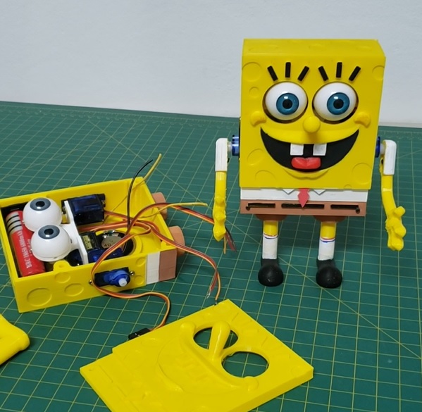 Animatronic SpongeBob by HendrikxWorkshop | Download free STL model ...