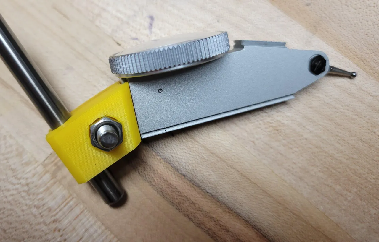 CNC Spindle Trammming Dial Test Indicator Holder by Michel Theriault ...
