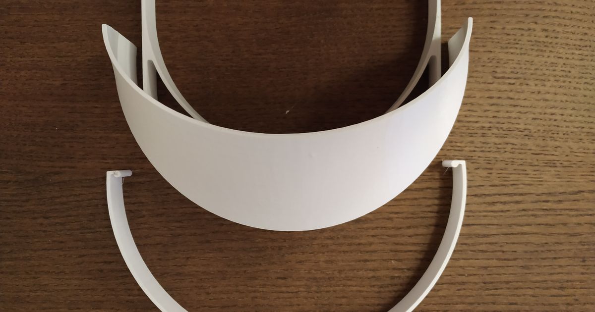 Face Shield Remix by Merkif | Download free STL model | Printables.com