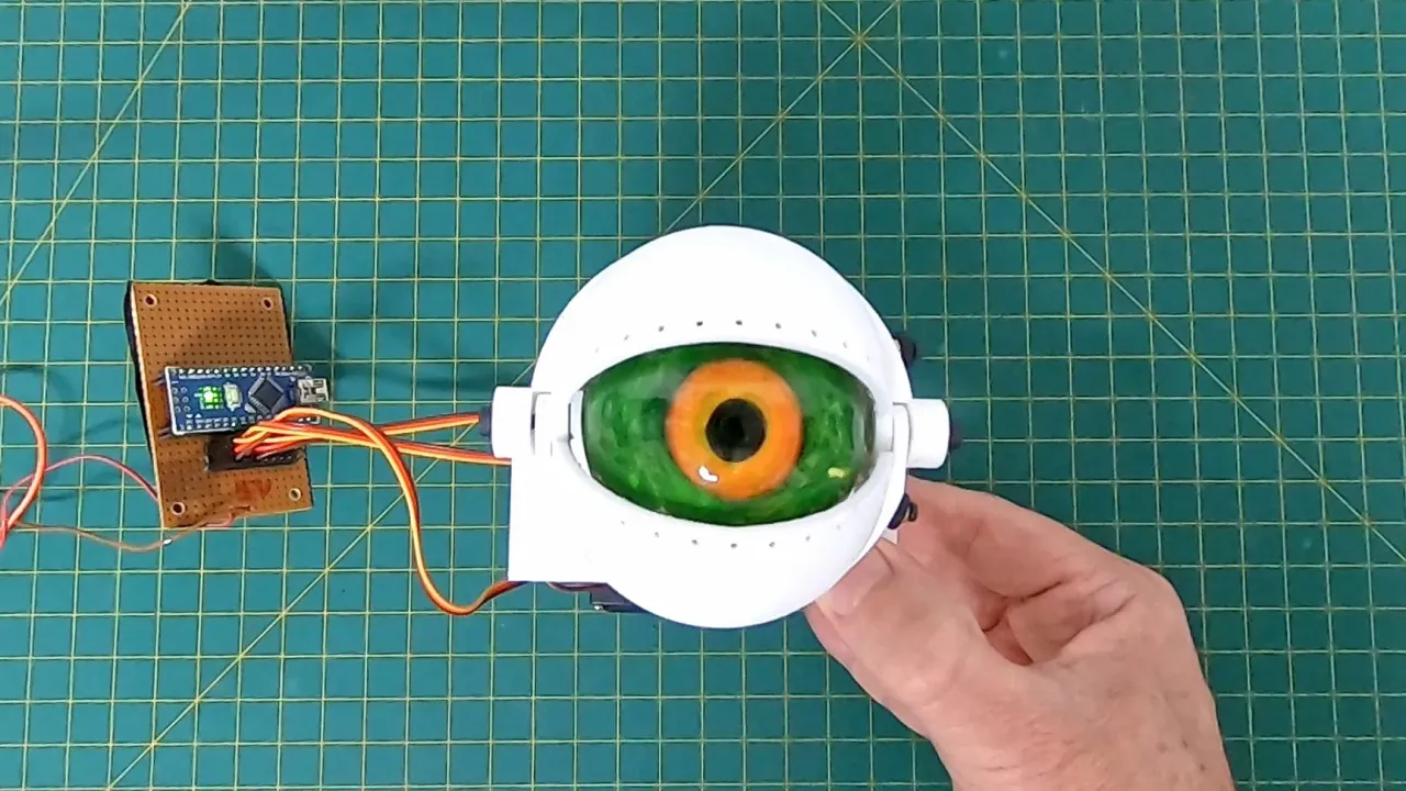 Animatronic Eye by HendrikxWorkshop | Download free STL model ...