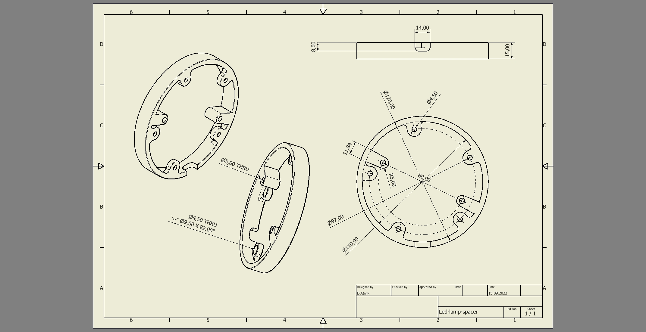 Jula Anslut Led Lamp spacer (art.nr. 019880) by Dr_Eamy | Download free ...