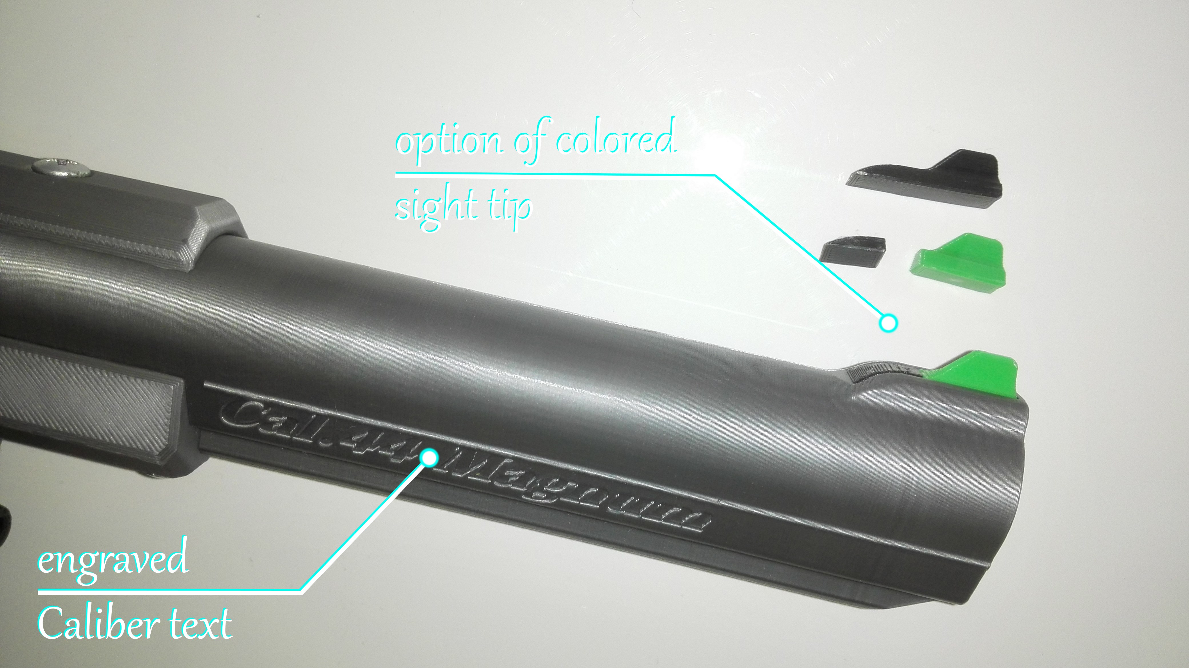 Prop Gun | Revolver - Single Action by DeSteiner | Download free STL ...