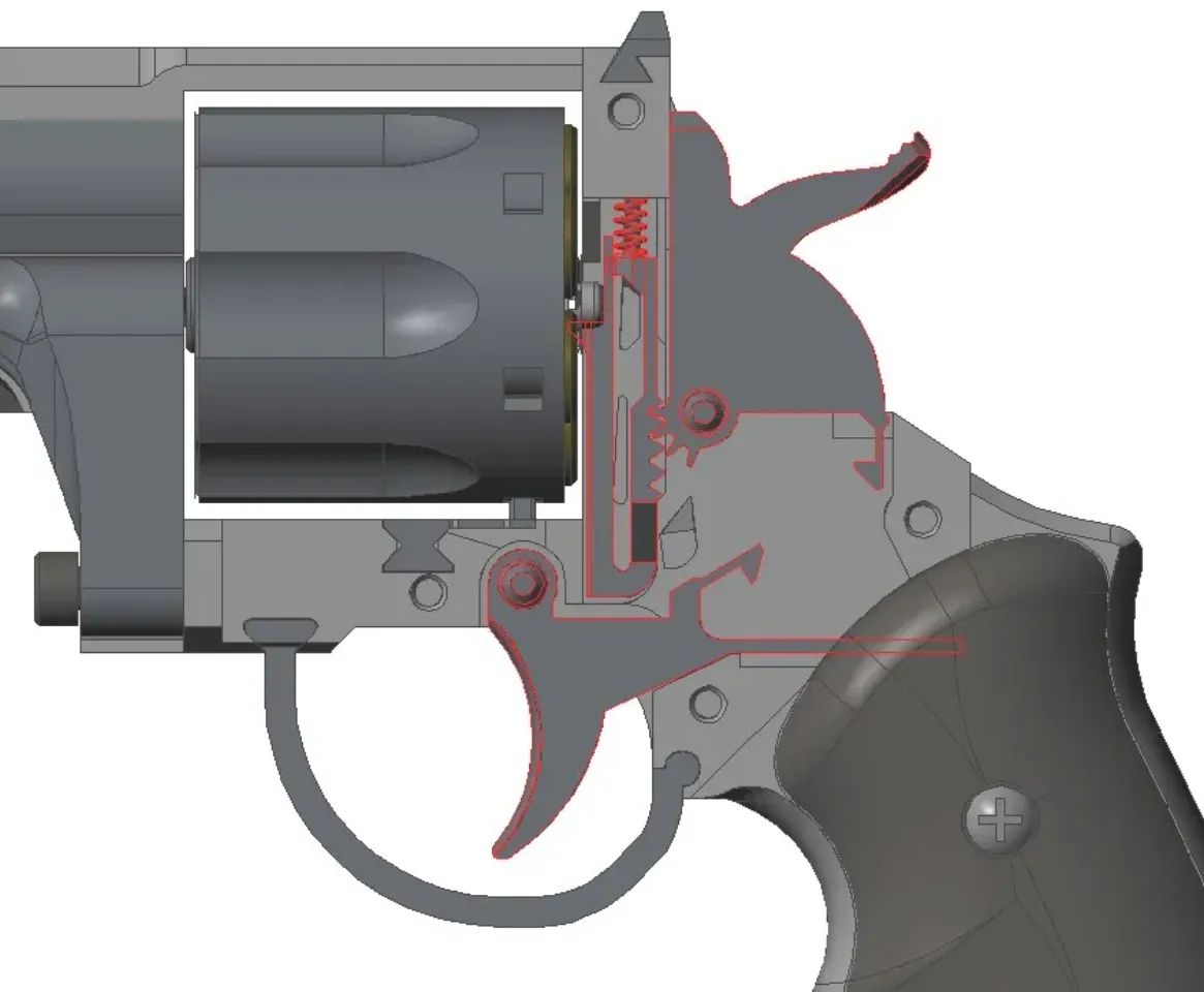 Prop Gun | Revolver - Single Action by DeSteiner | Download free STL ...