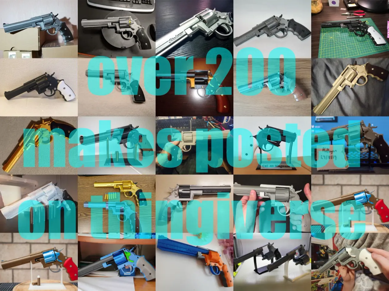 Prop Gun | Revolver - Single Action by DeSteiner | Download free STL ...