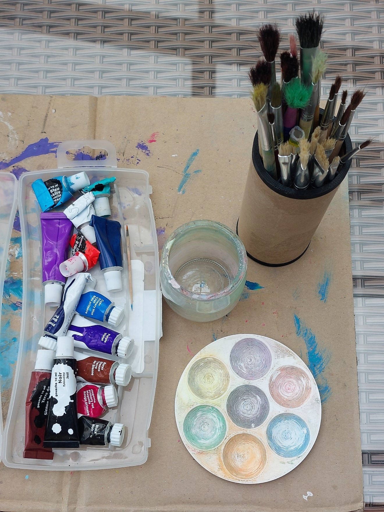 Small paint palette for kids por ron | Descargar modelo STL gratuito ...