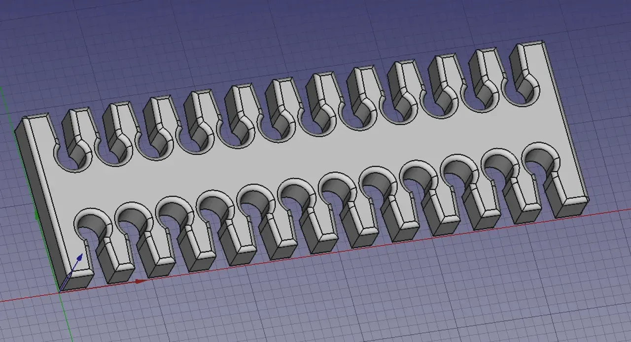 Computer Wire Comb by B&B TECH | Download free STL model | Printables.com