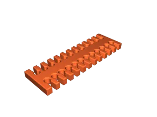 Computer Wire Comb by B&B TECH | Download free STL model | Printables.com