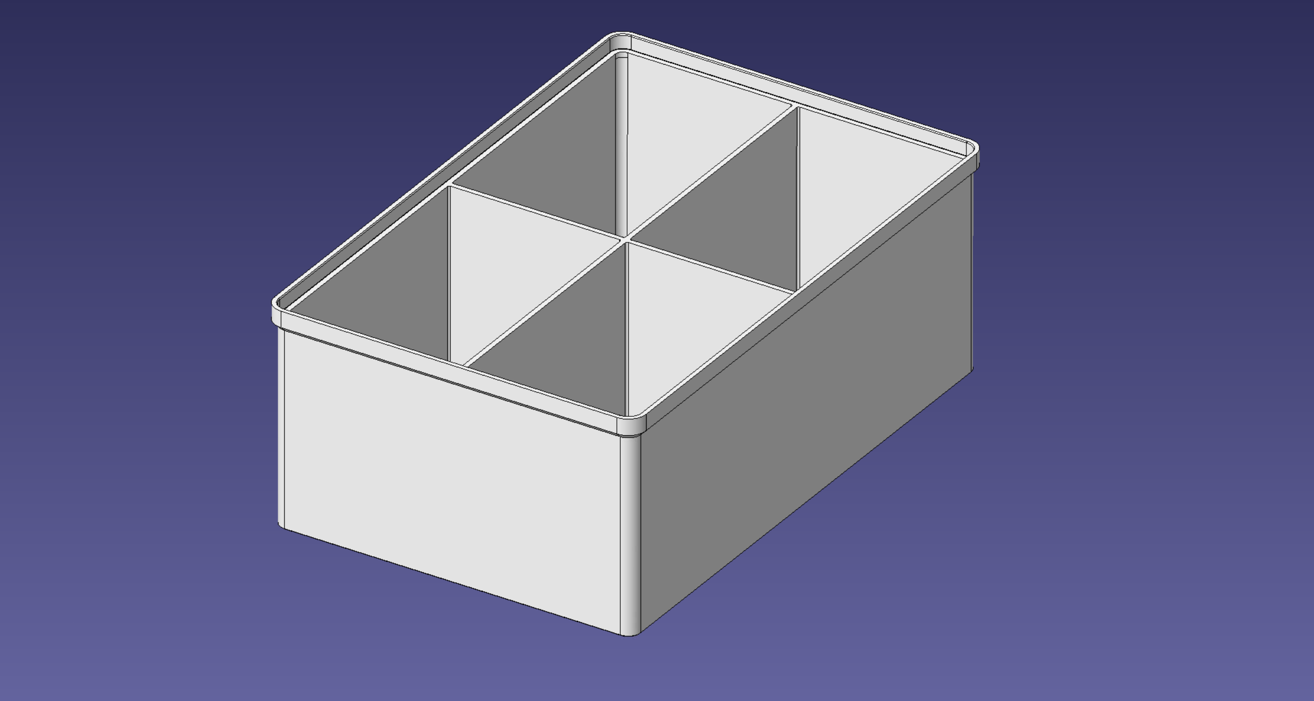 2x3 units, full height, 2x2 grid Stackable Insertbox by Bodo | Download ...