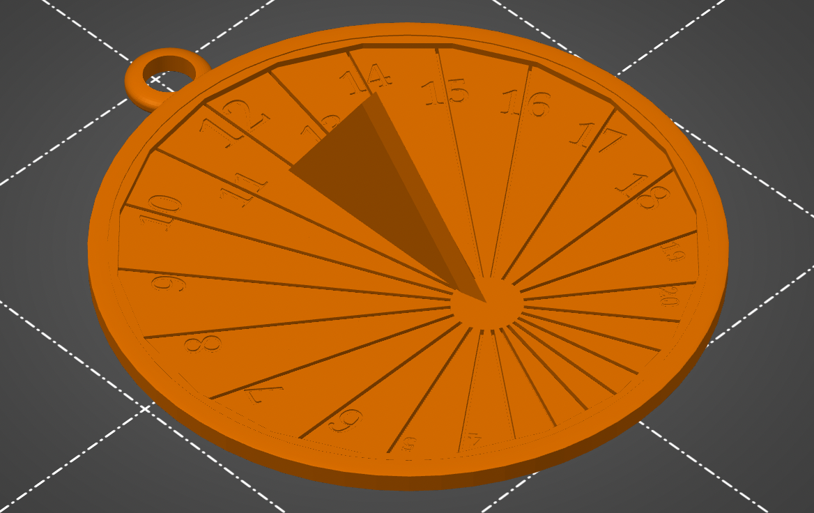 Slunečné hodiny - Sundial by Jaso | Download free STL model ...