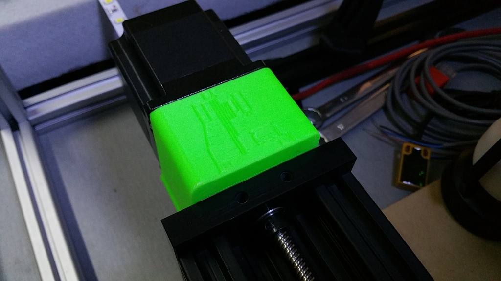 Openbuilds Mini Mill Nema23 Motor Mount Cover by Hayri | Download free ...