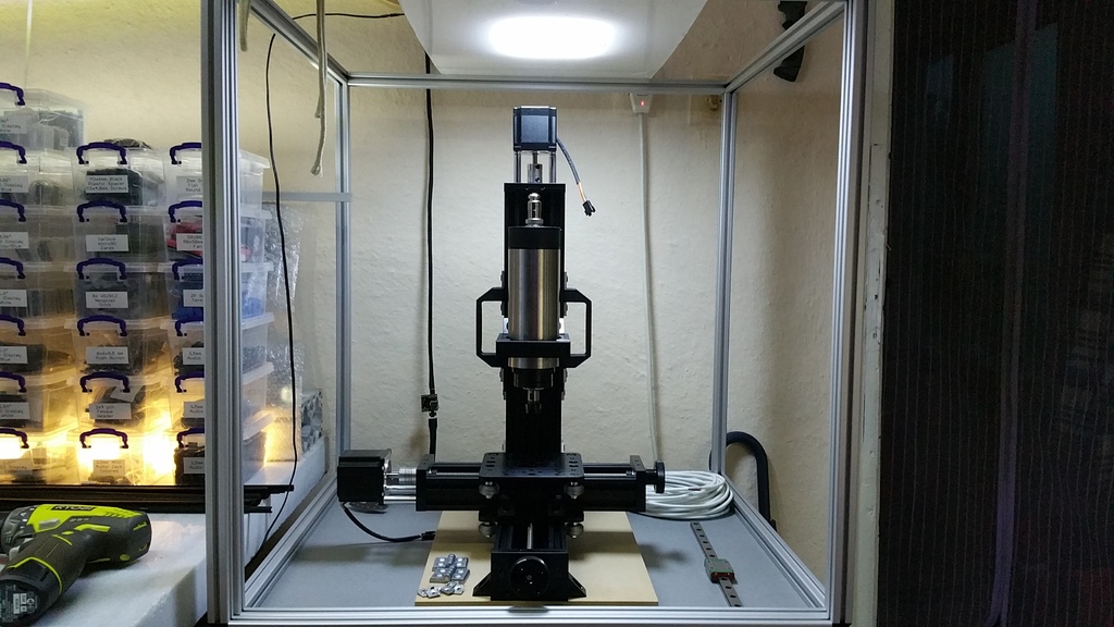 Openbuilds Mini Mill Nema23 Motor Mount Cover by Hayri | Download free ...