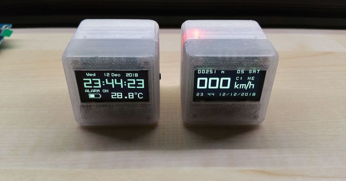 ICE CUBE CLOCK by Hayri | Download free STL model | Printables.com