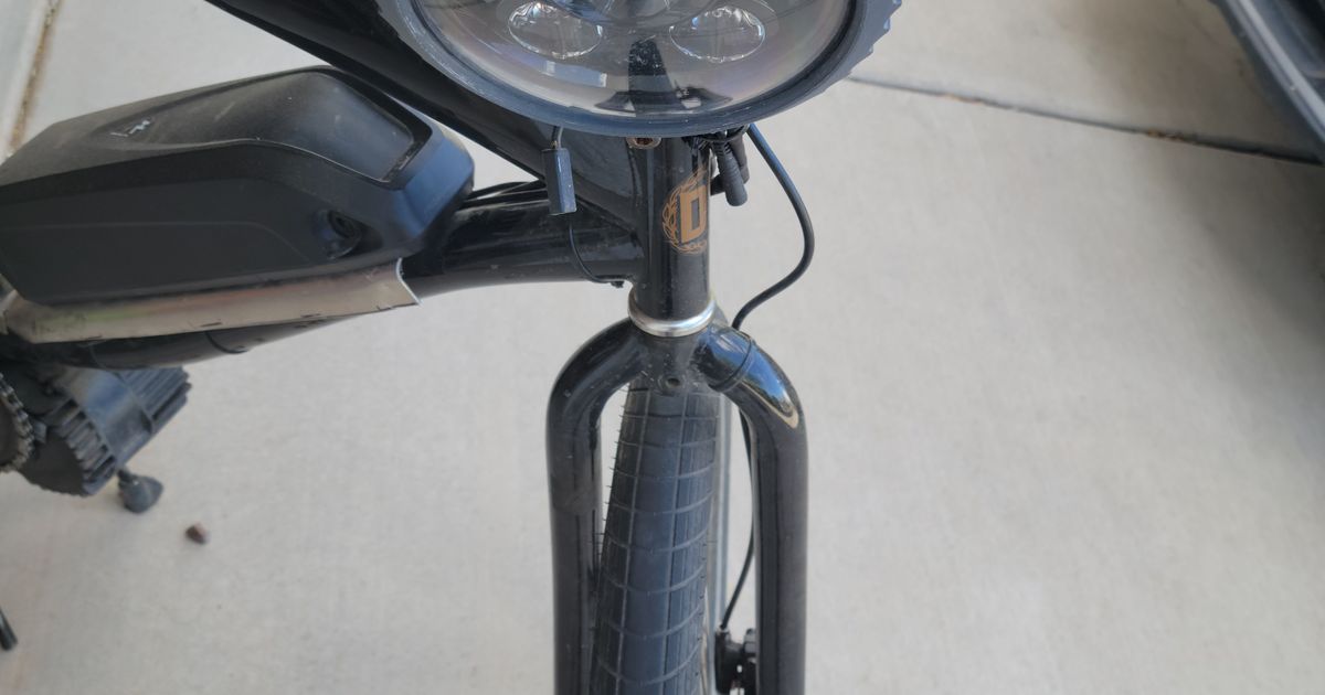 7" LED Headlight Ring for Bike by Ts3dprints | Download free STL model ...