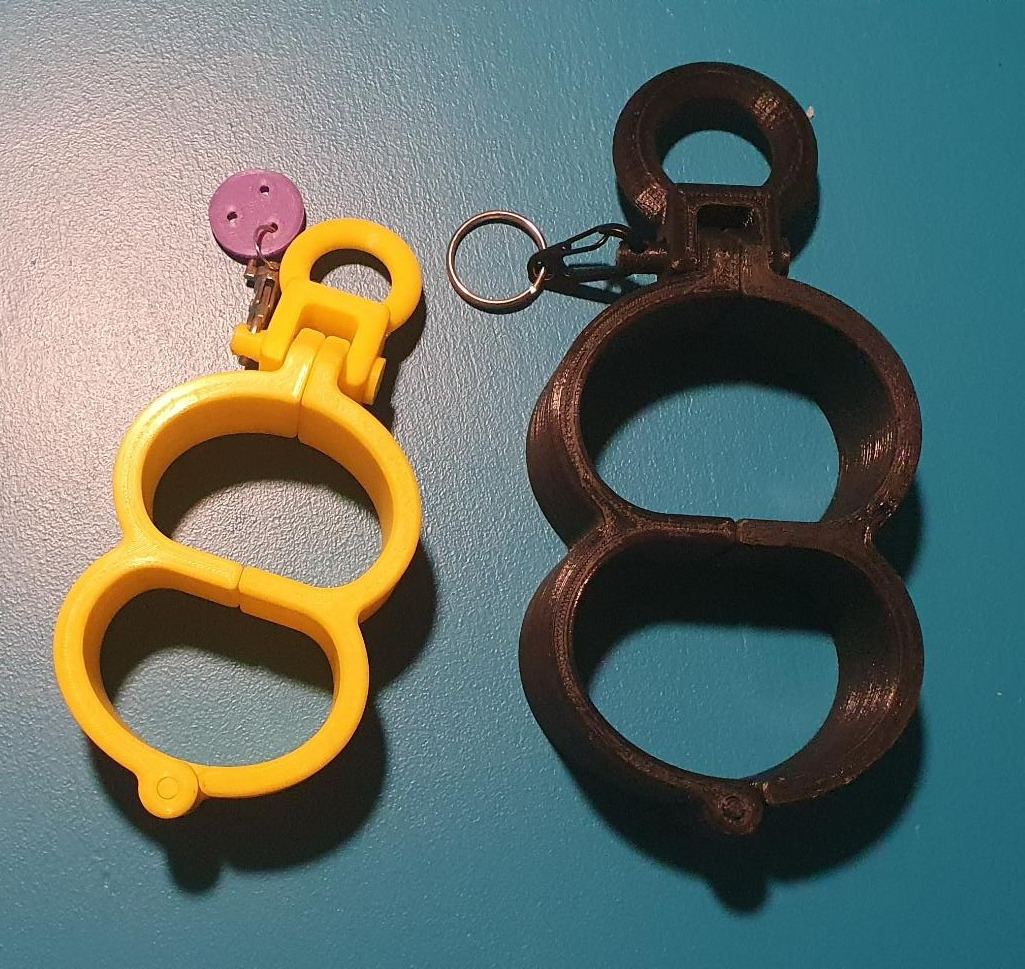 Cuff lock by Jose de Graaf | Download free STL model | Printables.com