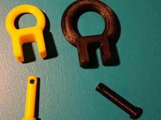 Cuff lock by Jose de Graaf | Download free STL model | Printables.com