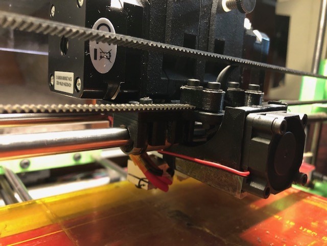 Mendel max 1.5 bmg x2 dual extruder Y-axis shuttle. by jimbob ...