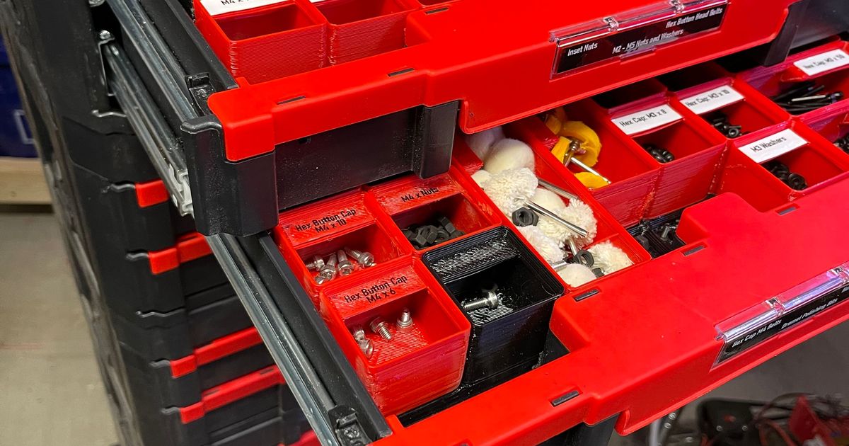 Gridfinity bins for Versastak drawer system (and Tstak) by bnieco ...