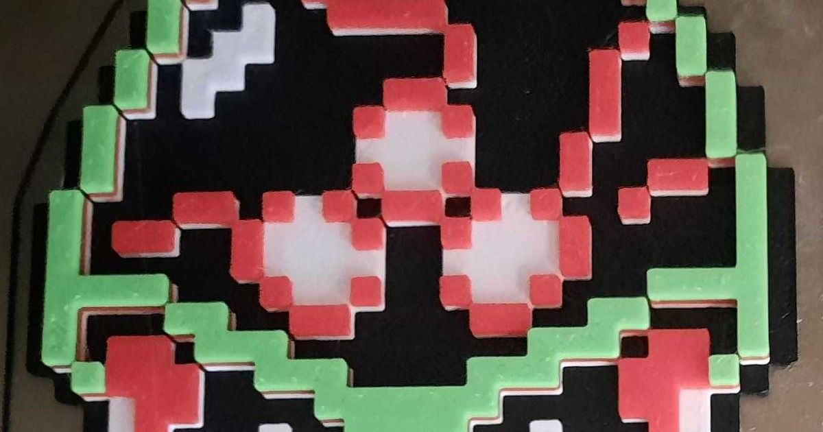 Simple 8-bit Metroid by Fatkid | Download free STL model | Printables.com